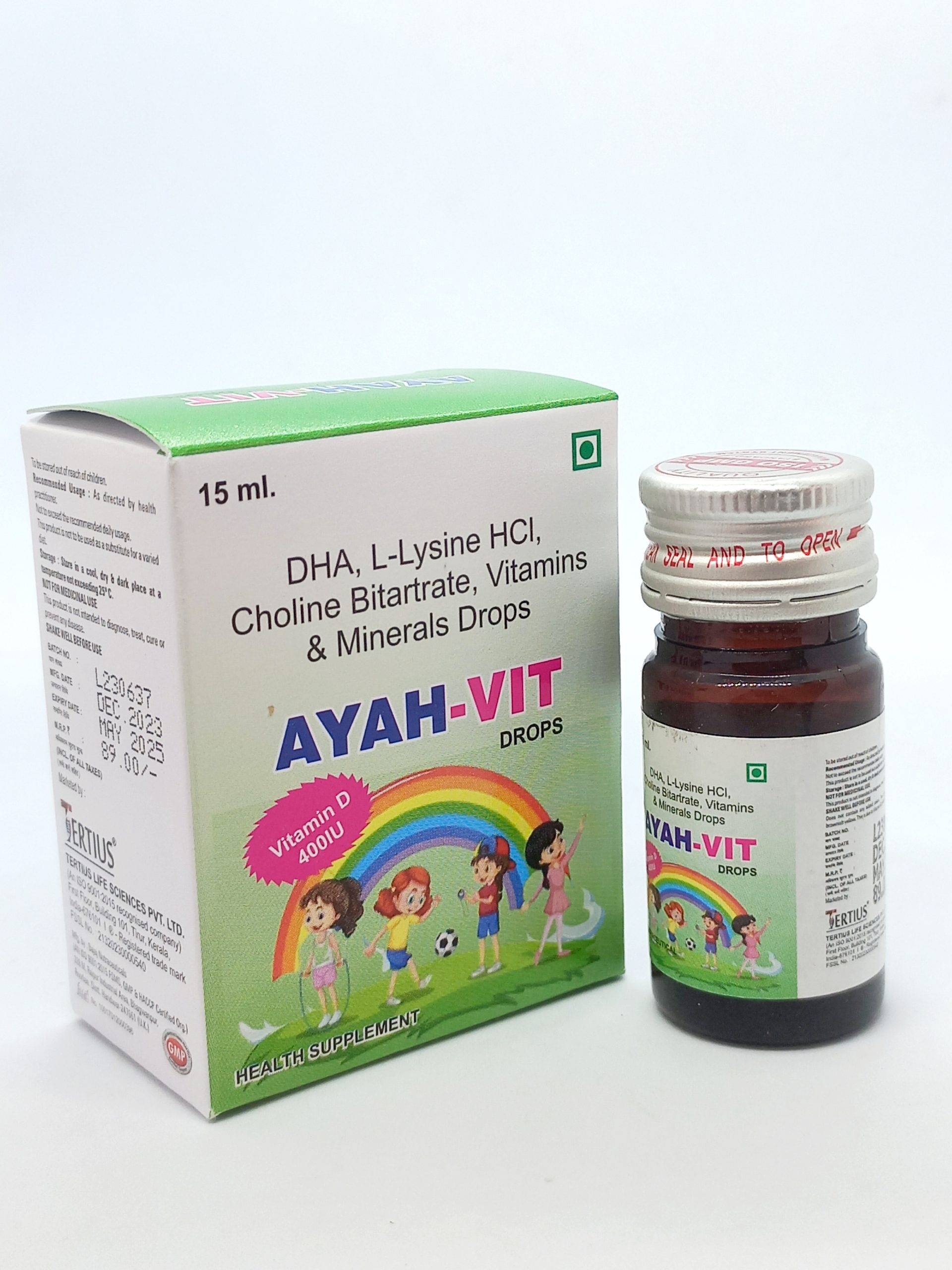 AYAH VIT DROPS – TERTIUS LIFE SCIENCES